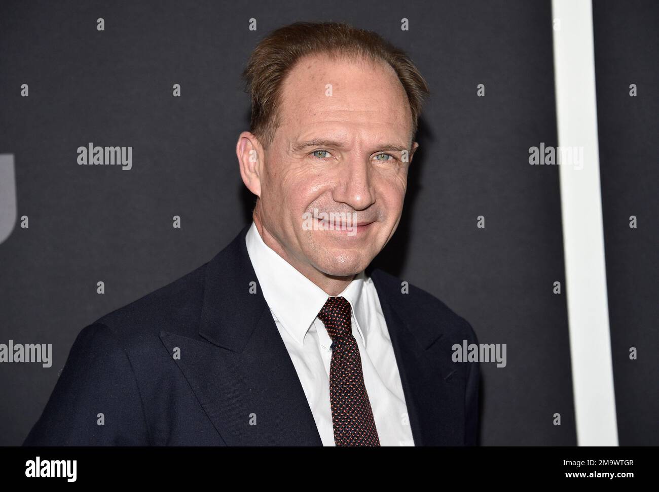Ralph Fiennes attends the premiere of "The Menu" at AMC Lincoln Square ...