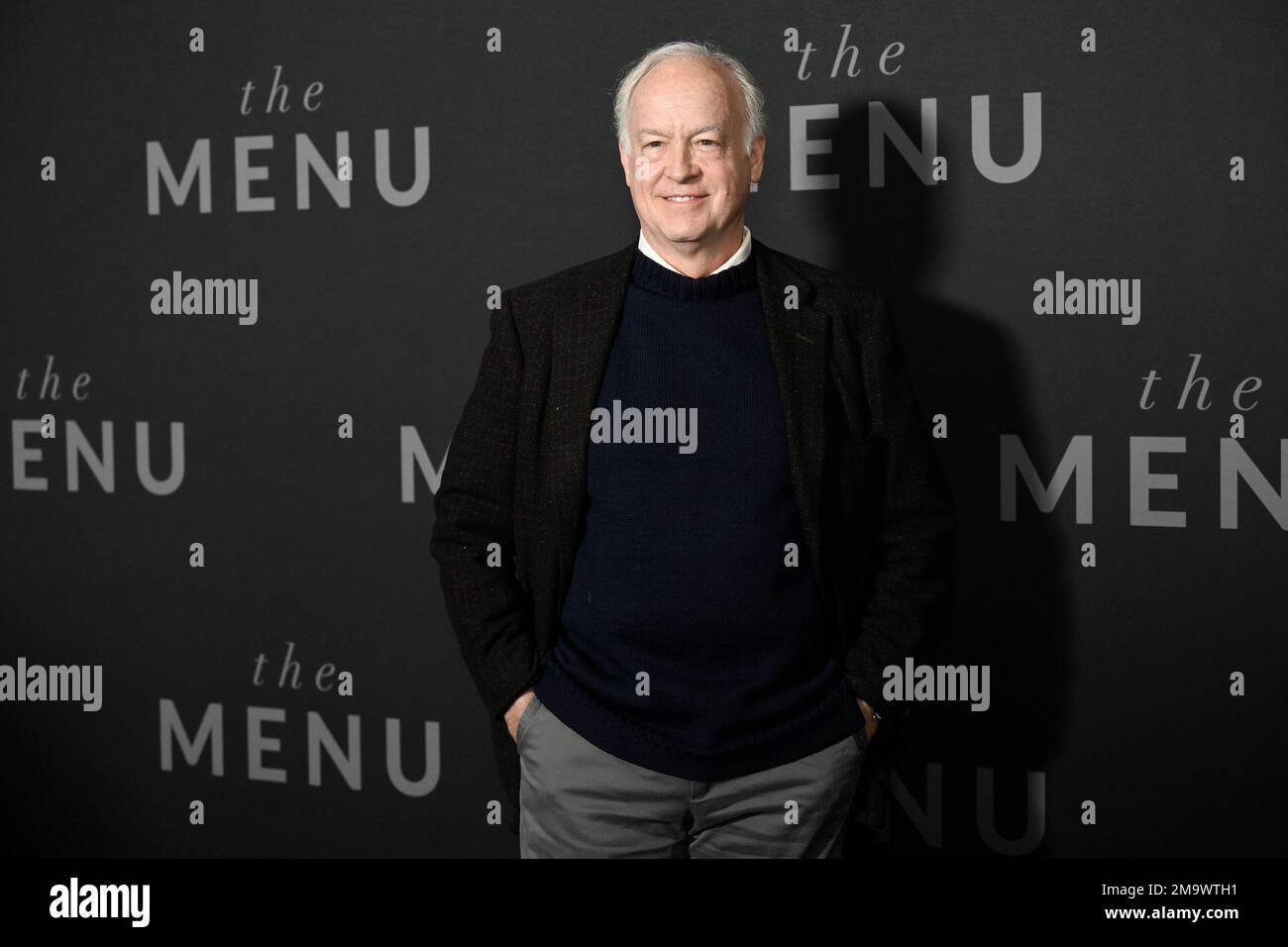 Reed Birney attends the premiere of "The Menu" at AMC Lincoln Square on ...