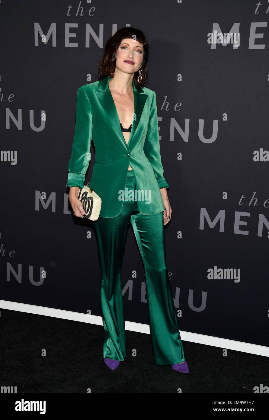 Christina Brucato attends the premiere of "The Menu" at AMC Lincoln ...