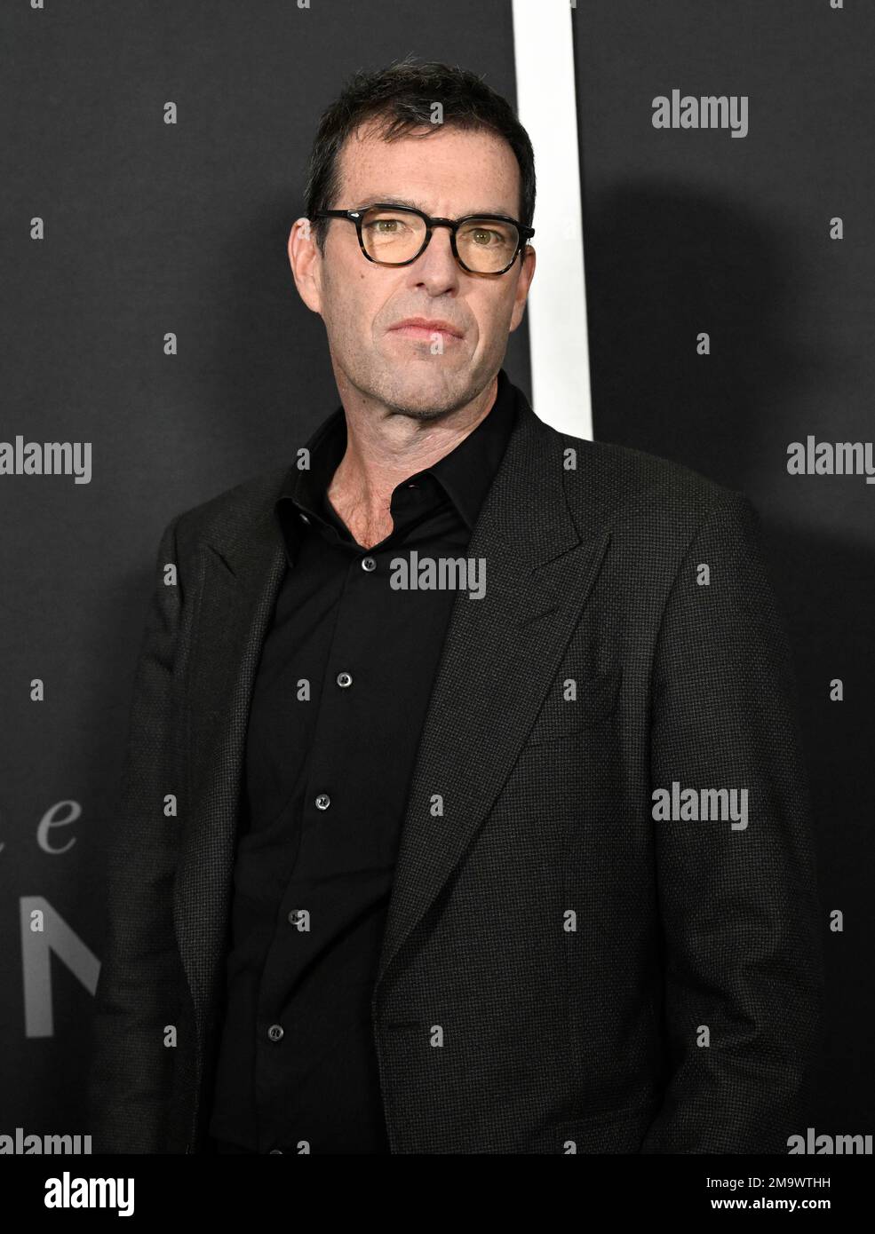 Director Mark Mylod attends the premiere of "The Menu" at AMC Lincoln ...