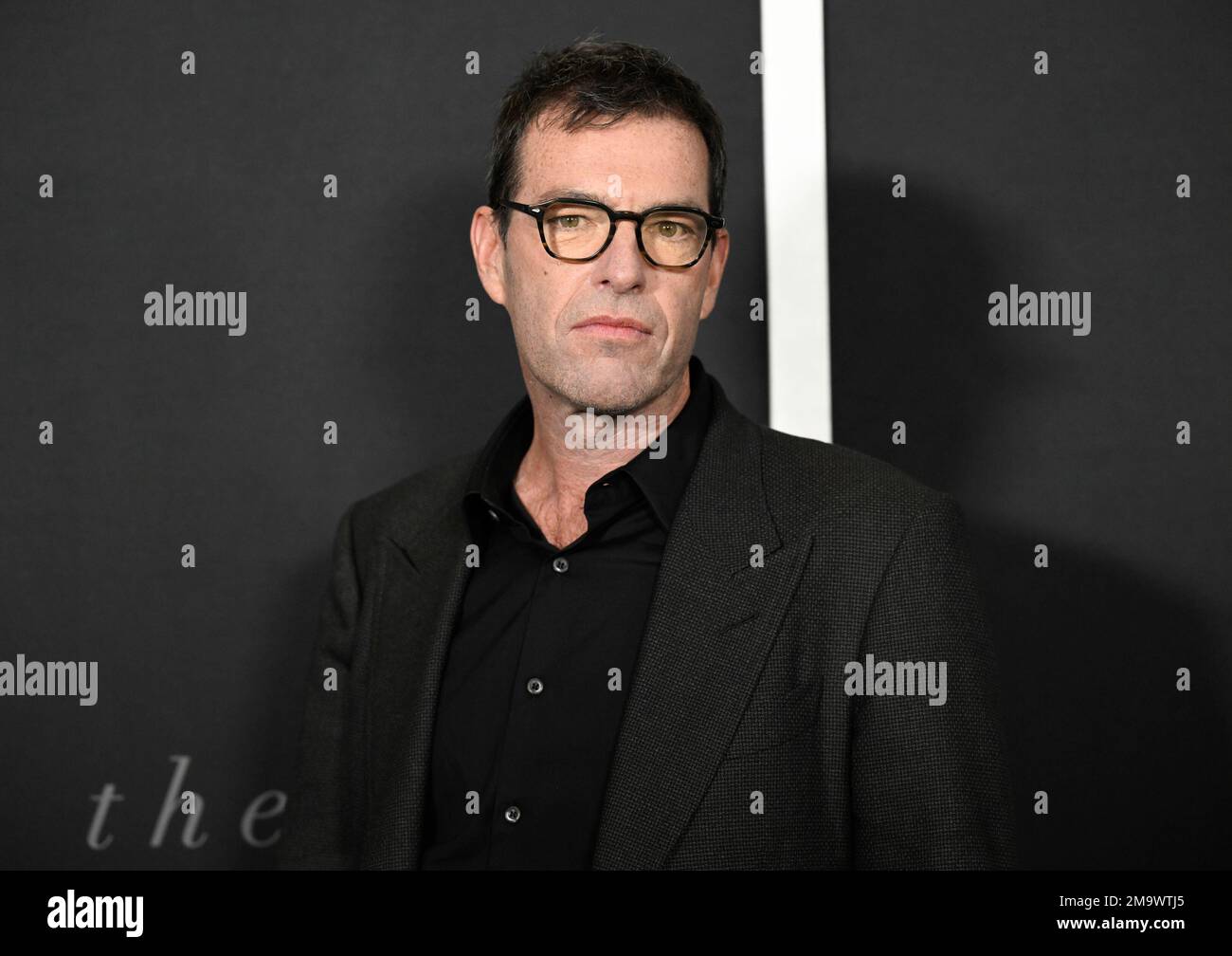 Director Mark Mylod attends the premiere of "The Menu" at AMC Lincoln ...