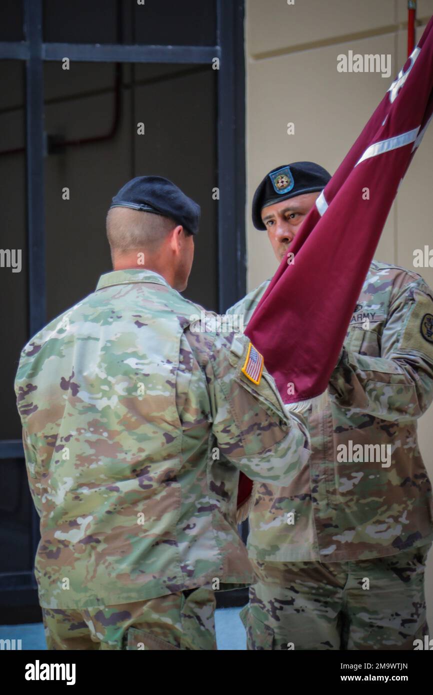 Master Sgt. Anthony S. Alvarez accepted the Blanchfield Army Community ...