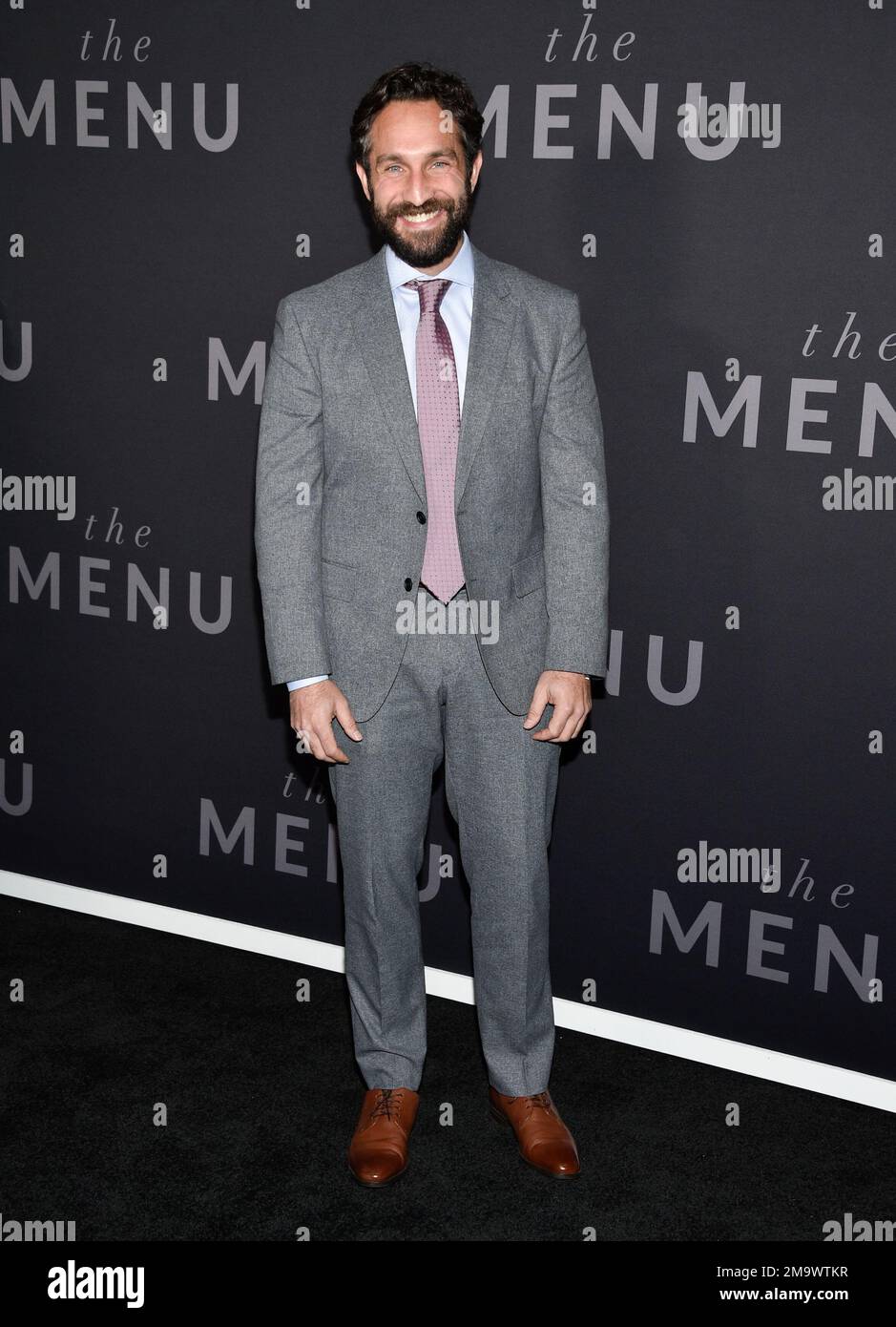 Seth Reiss attends the premiere of "The Menu" at AMC Lincoln Square on ...