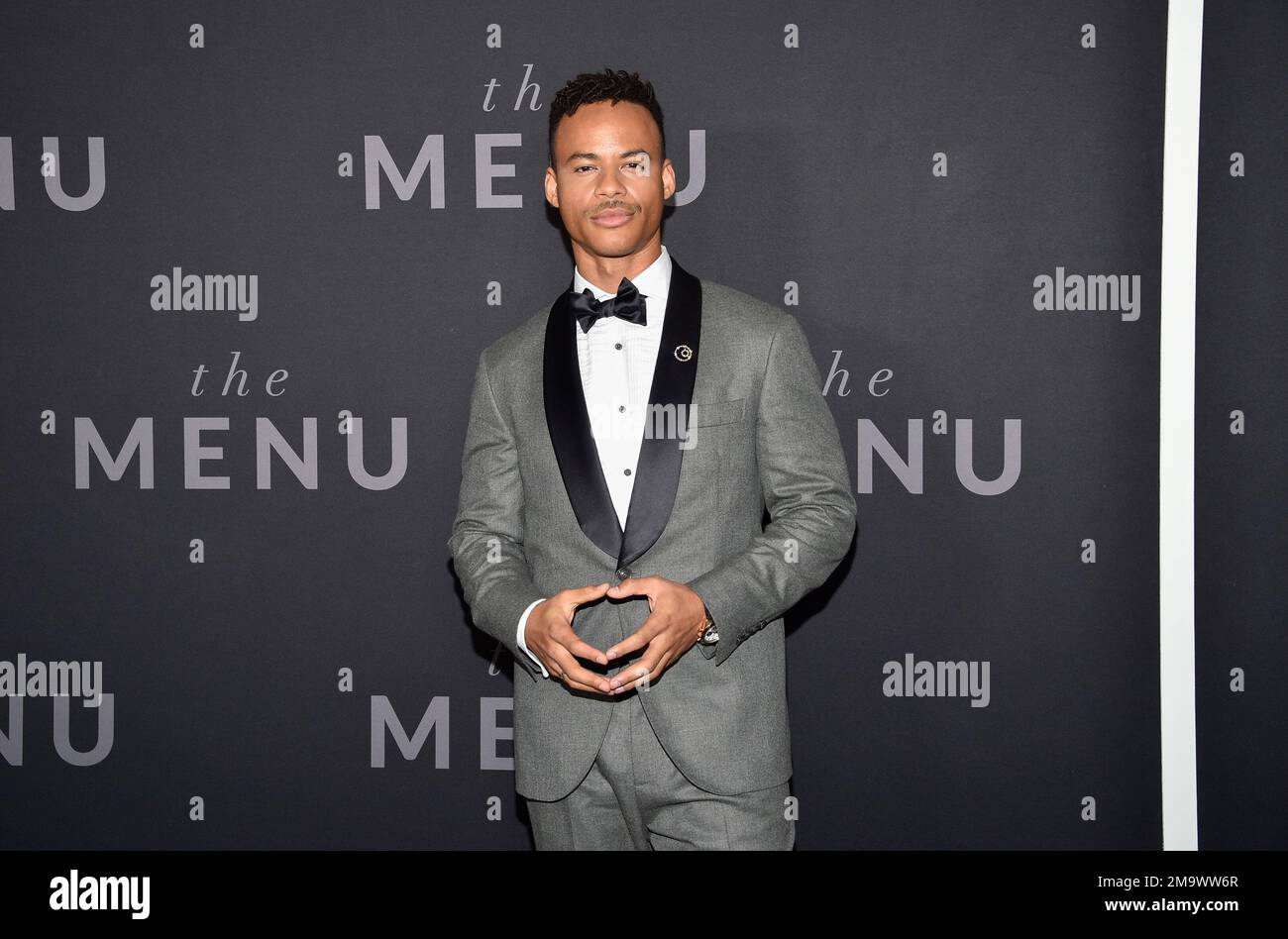 Mark St. Cyr attends the premiere of "The Menu" at AMC Lincoln Square ...