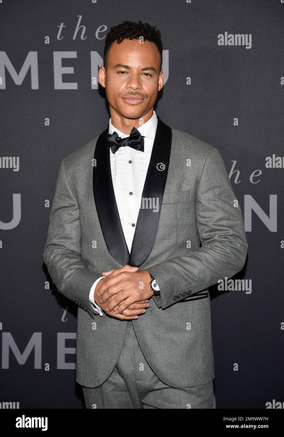 Mark St. Cyr attends the premiere of "The Menu" at AMC Lincoln Square ...