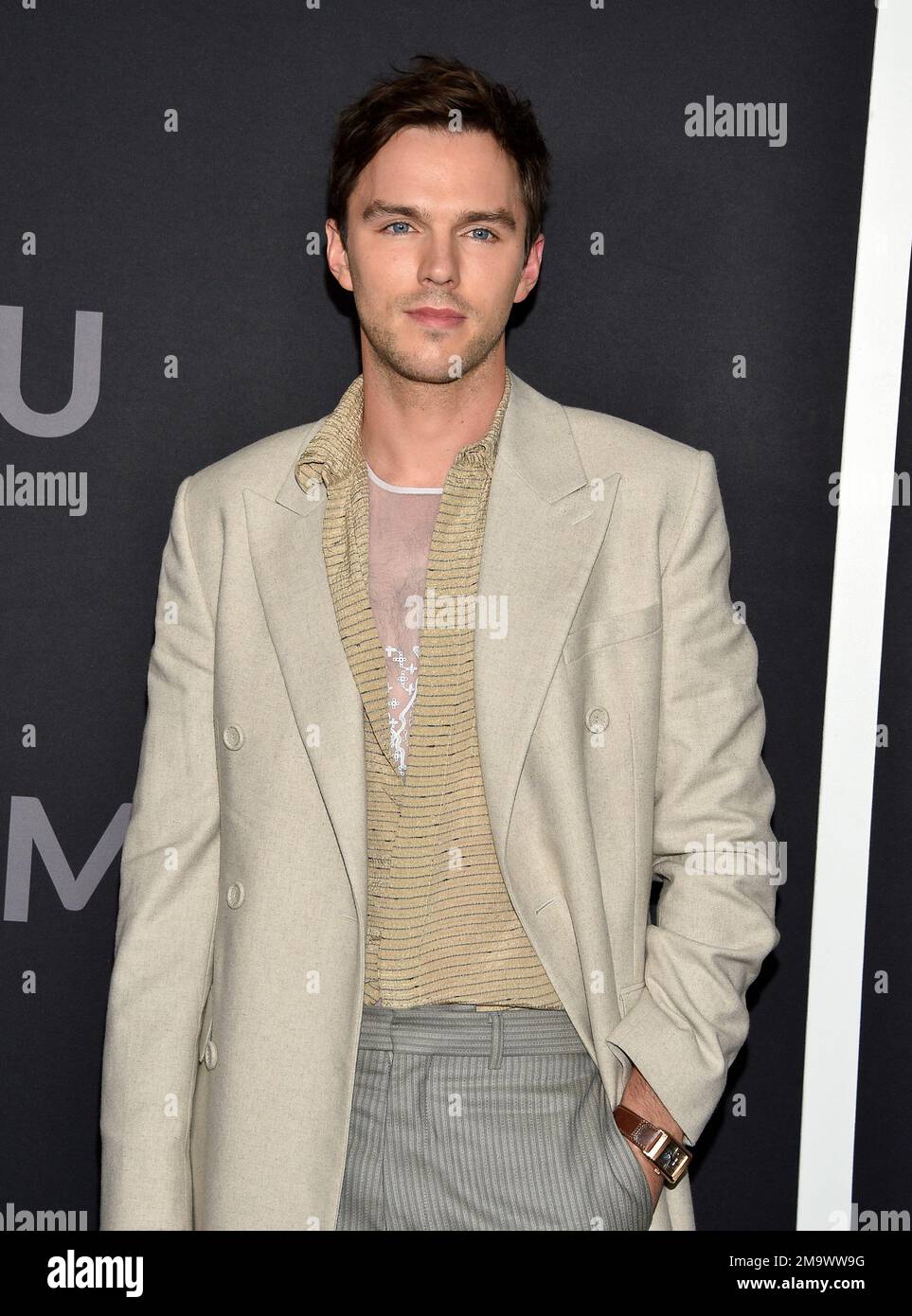 Nicholas Hoult attends the premiere of "The Menu" at AMC Lincoln Square ...