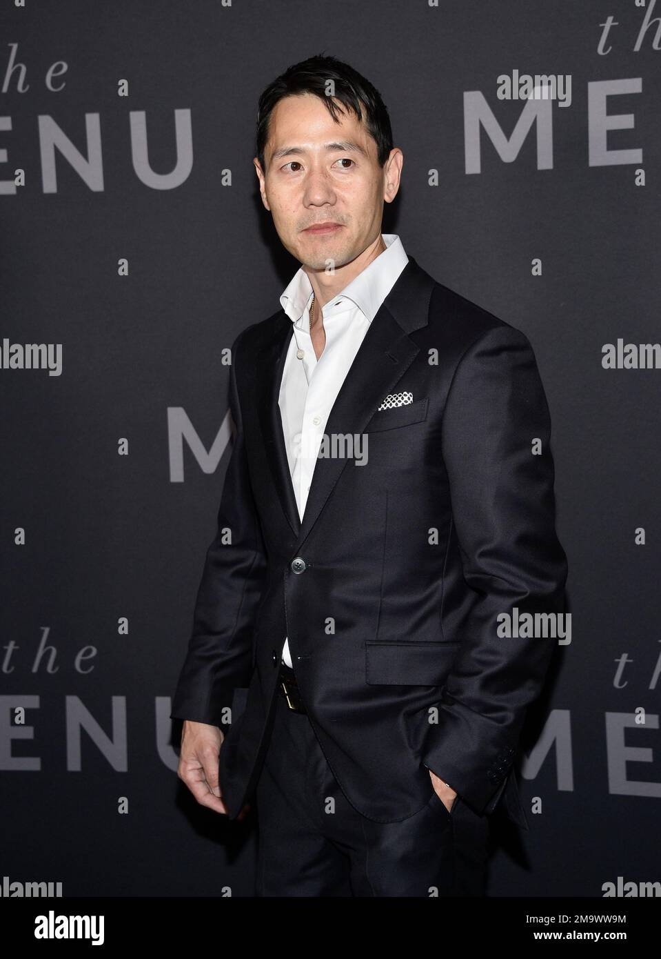 Rob Yang attends the premiere of "The Menu" at AMC Lincoln Square on ...