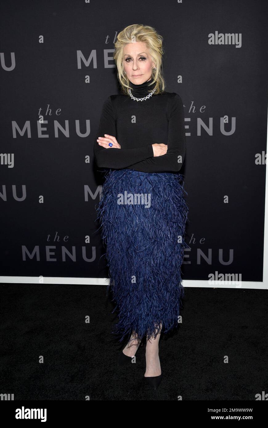Judith Light attends the premiere of "The Menu" at AMC Lincoln Square ...