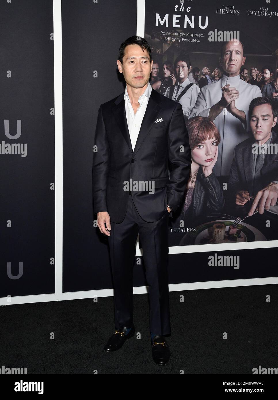 Rob Yang attends the premiere of "The Menu" at AMC Lincoln Square on Monday, Nov. 14, 2022, in ...