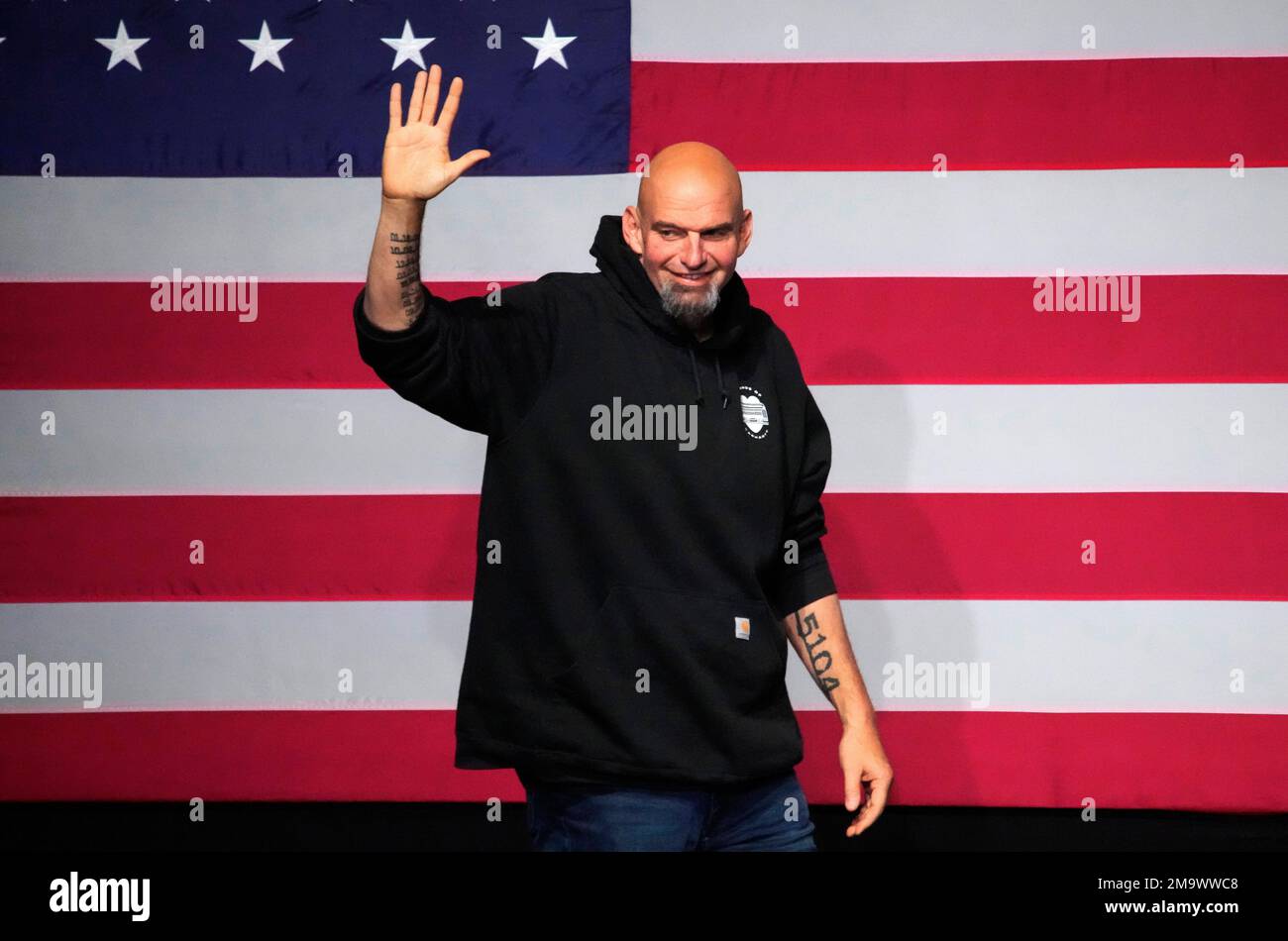 Pennsylvania Lt. Gov. John Fetterman, Democratic candidate for U.S ...