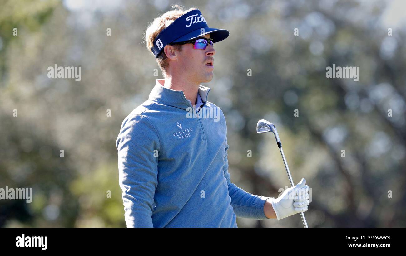 Tyson Alexander during the third round of the Houston Open golf ...