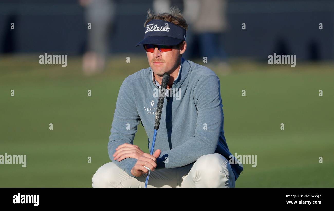 Tyson Alexander during the third round of the Houston Open golf ...
