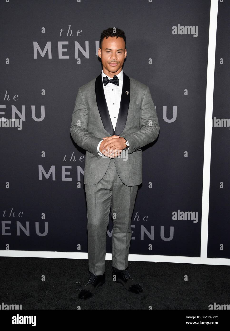 Mark St. Cyr attends the premiere of "The Menu" at AMC Lincoln Square ...