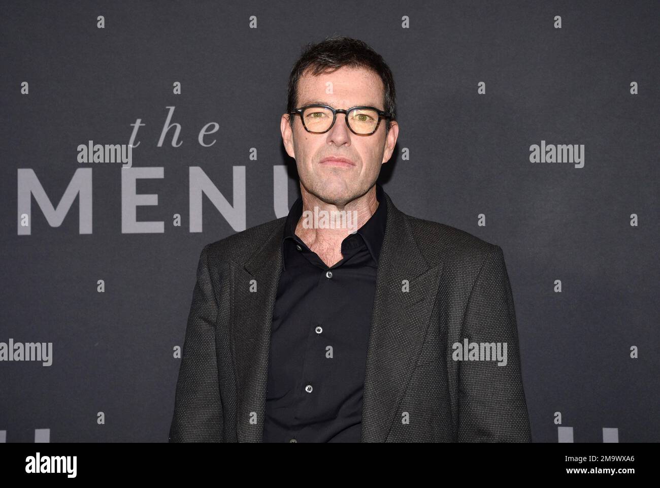 Director Mark Mylod attends the premiere of "The Menu" at AMC Lincoln ...