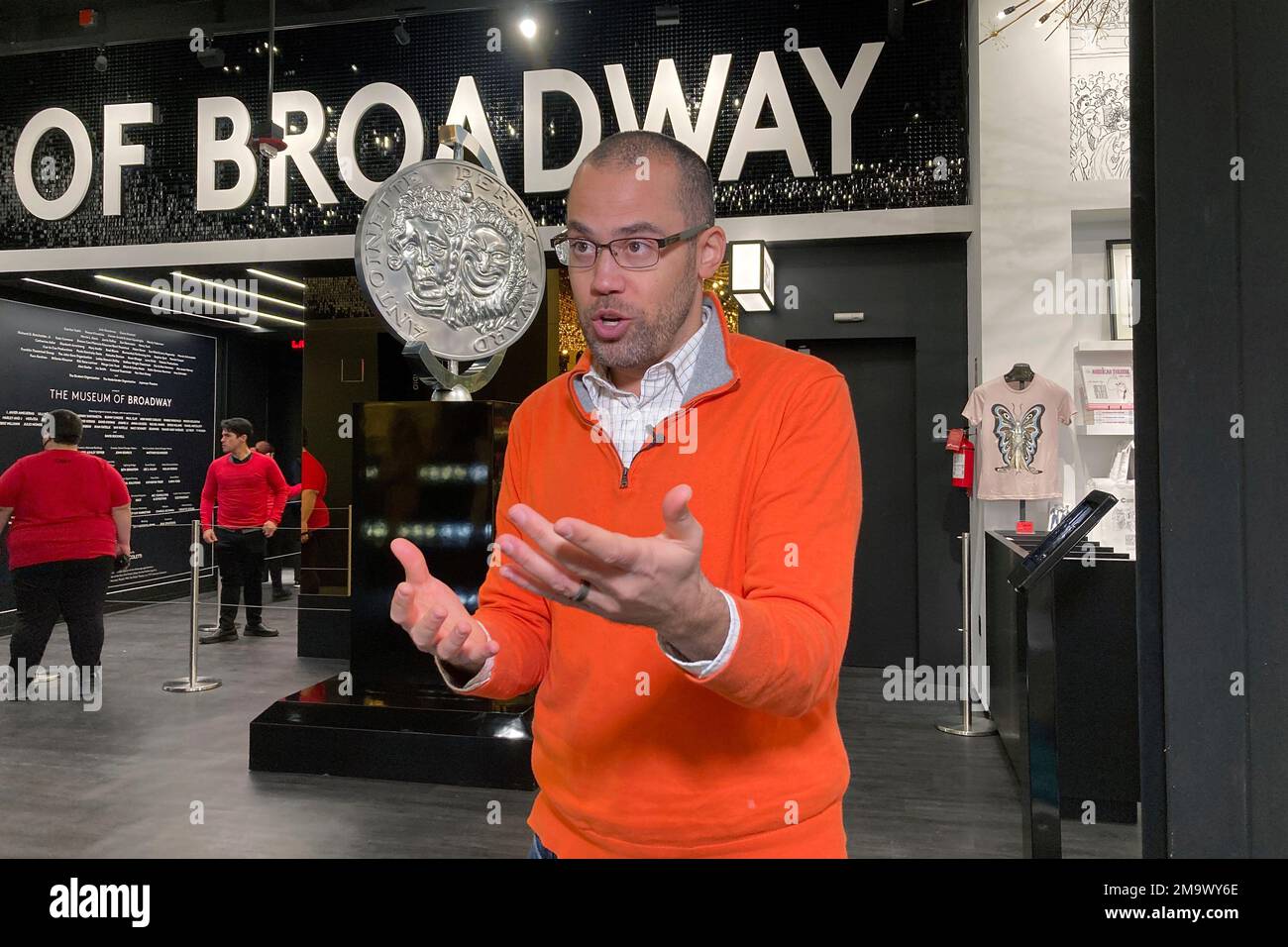 Ben West, Lead Historian and Timeline Walls Curator at the new Museum ...