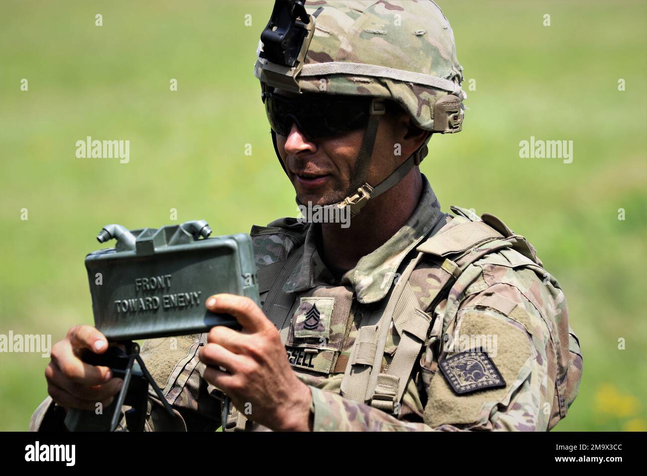 Sergeant First Class Brandon Hassell of Pocahontas, Ark, a member of ...