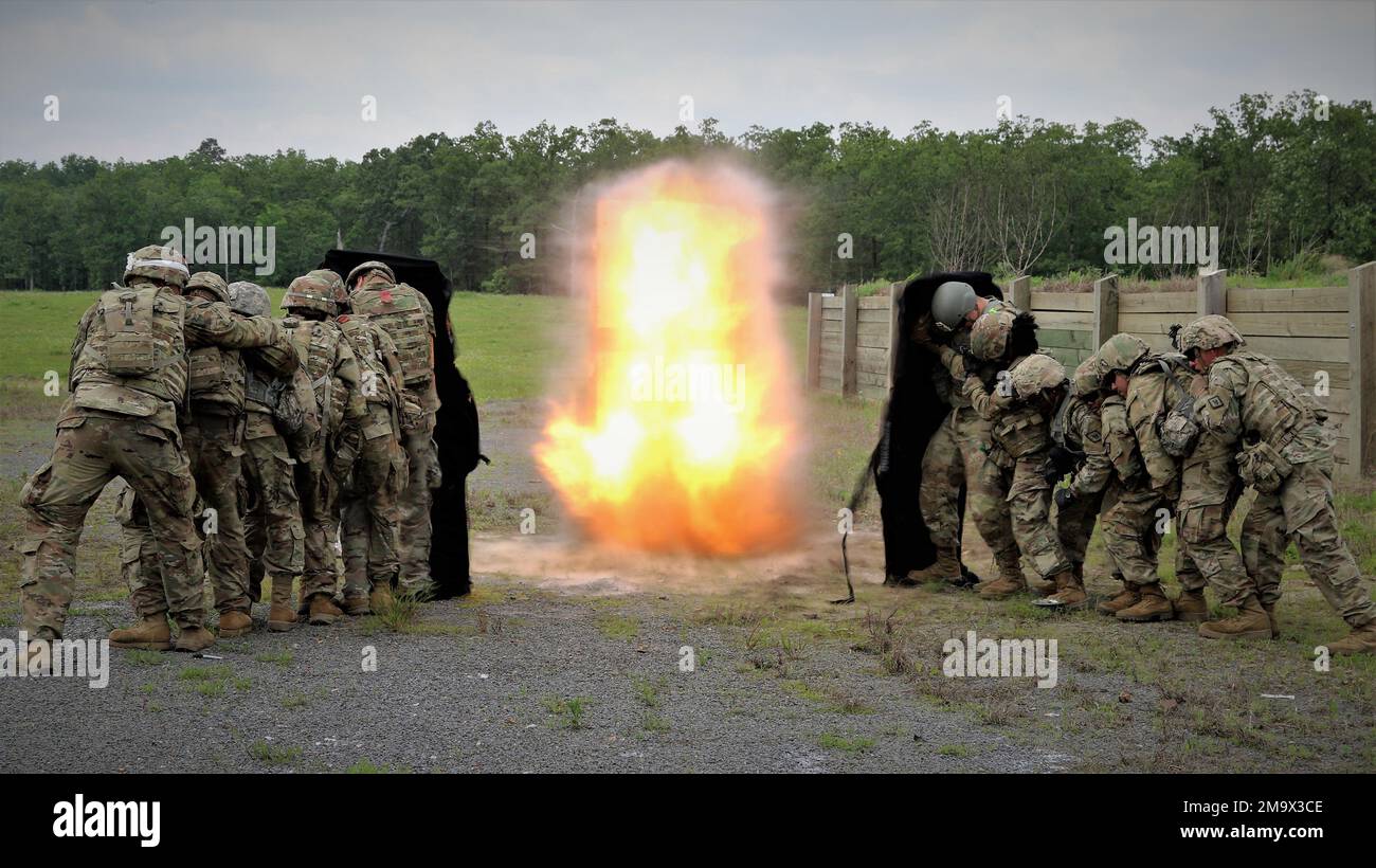 Soldiers part of the 1036th Engineer Company; a unit designated as a ...