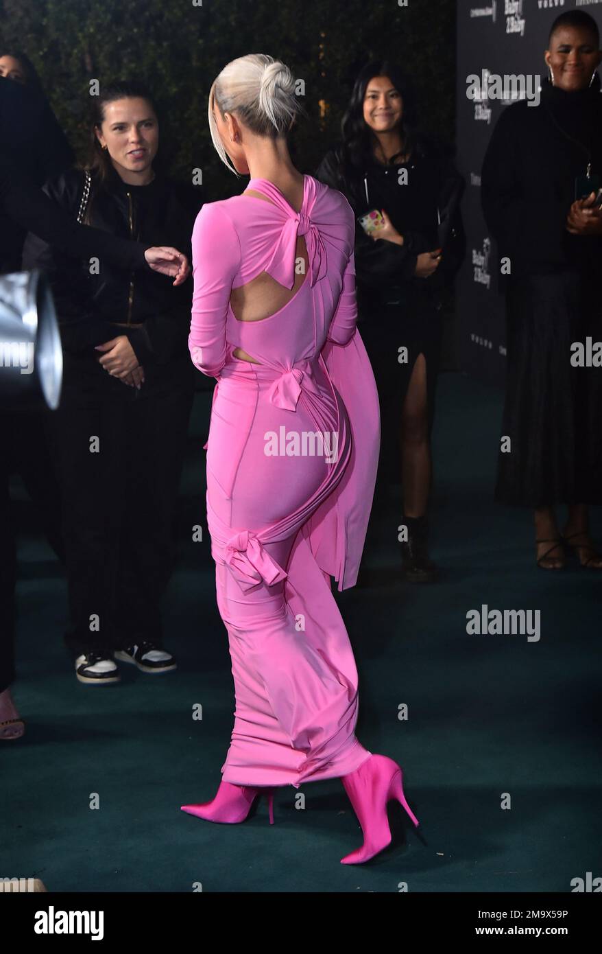 Kim Kardashian arrives at the 2022 Baby2Baby Gala on Saturday, Nov. 12 ...