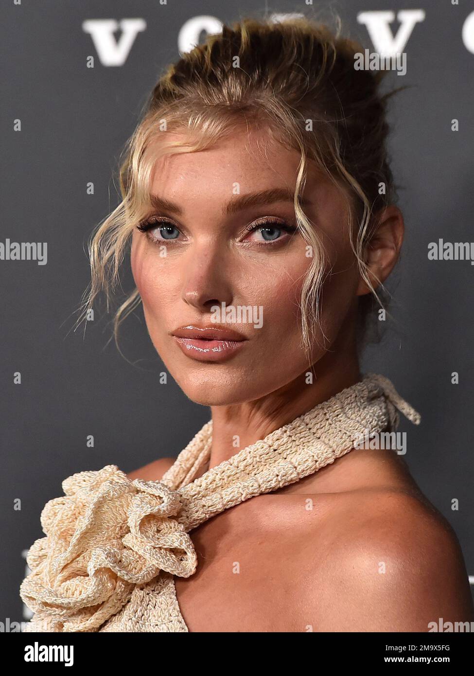 Elsa Hosk arrives at the 2022 Baby2Baby Gala on Saturday, Nov. 12, 2022 ...