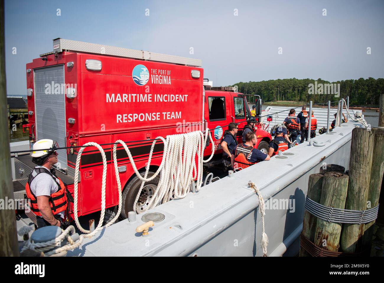 Marine fire fighting symposium hi-res stock photography and images - Alamy