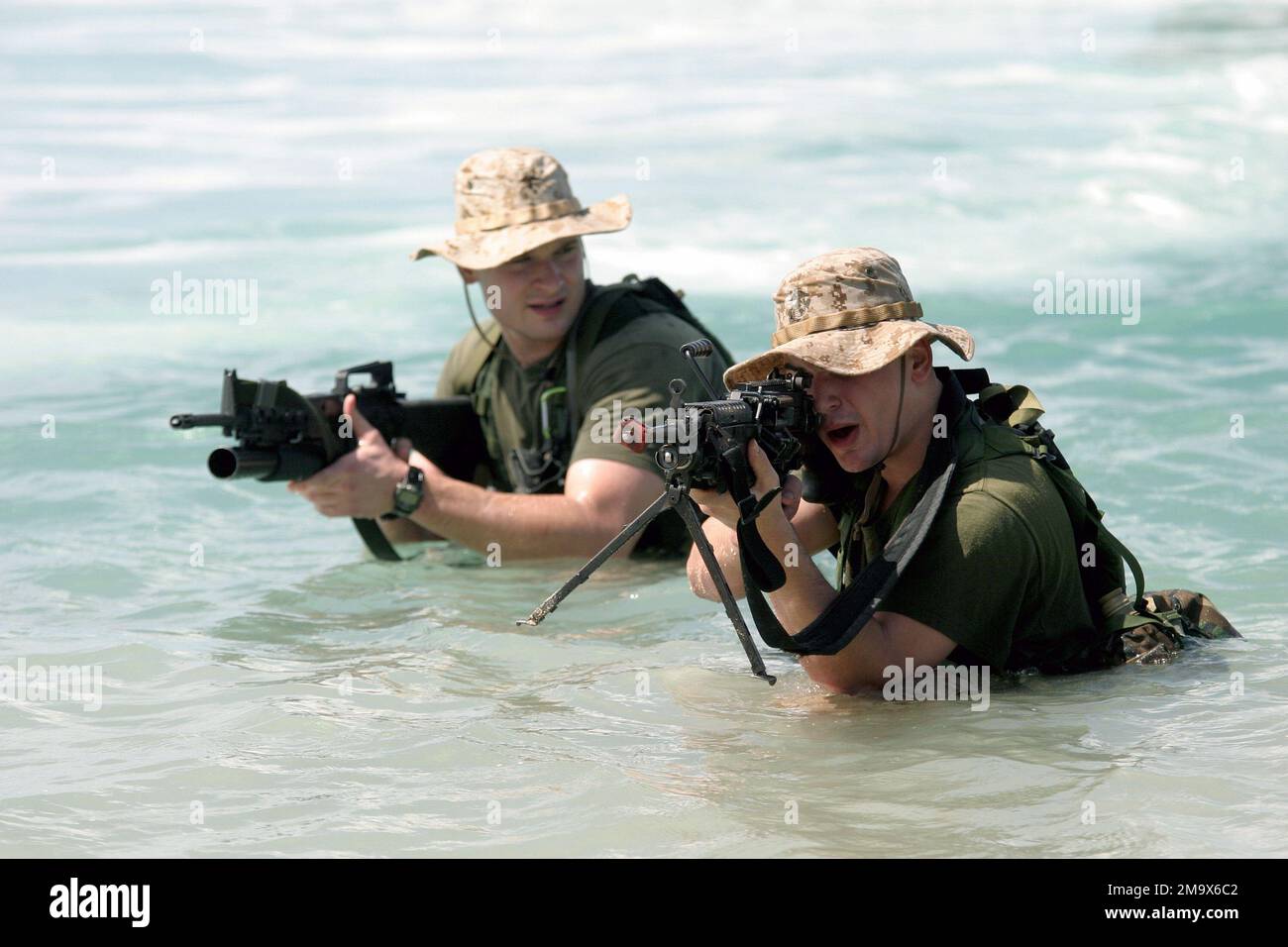 During Dutch Bilateral Training US Marine Corps (USMC) Lance Corporal ...