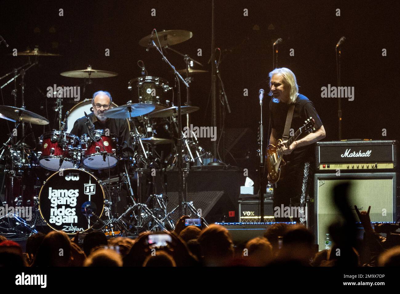 Jimmy Fox, left, and Joe Walsh of James Gang perform at 6th Annual ...