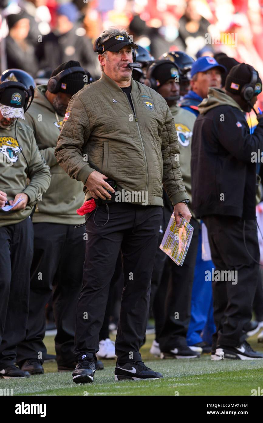 Jacksonville Jaguars head coach Doug Pederson during the second half of ...