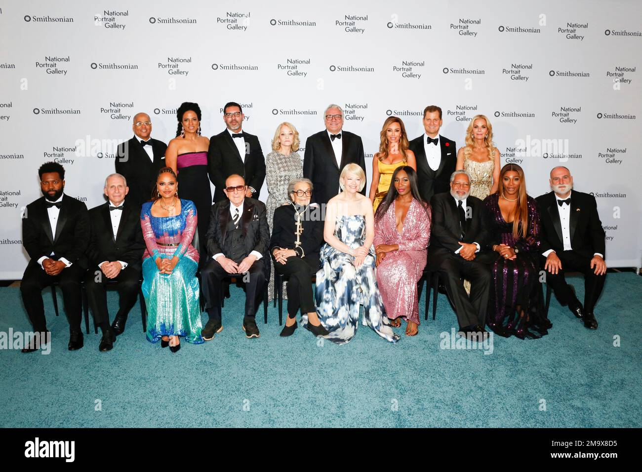 IMAGE DISTRIBUTED FOR NATIONAL PORTRAIT GALLERY - Front row from left ...