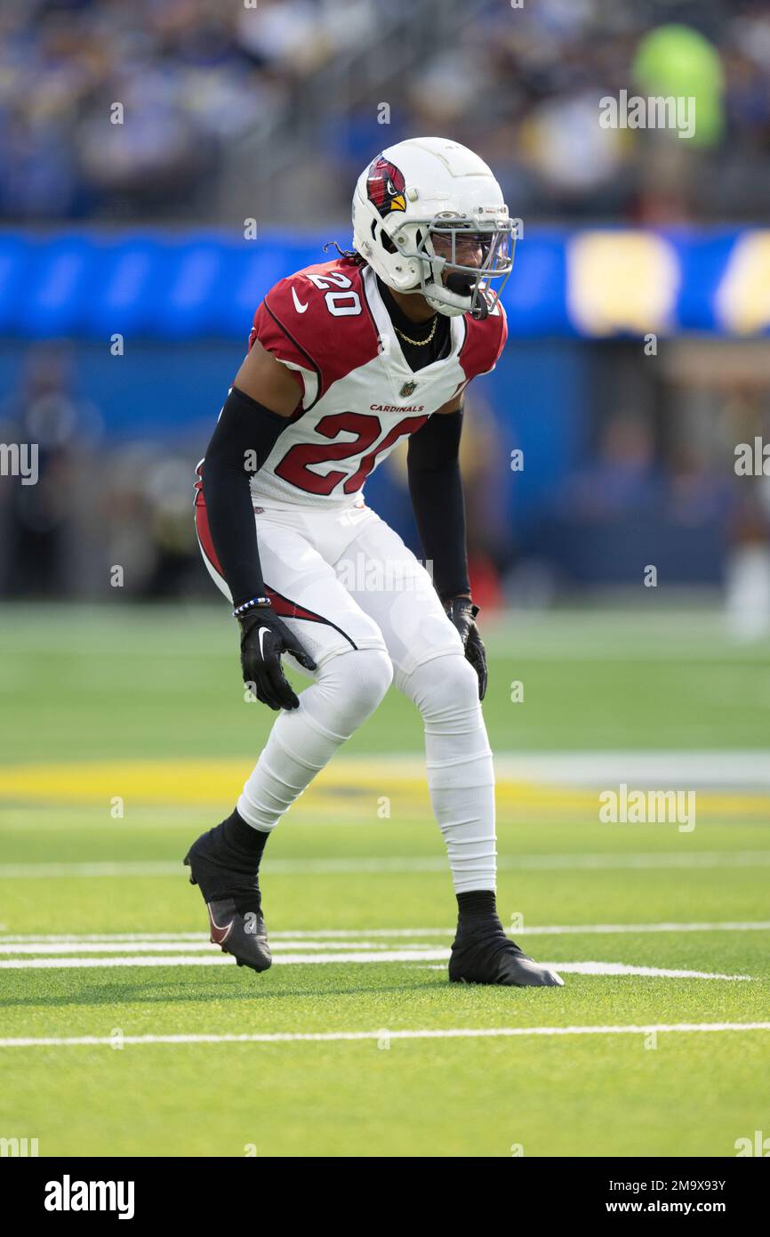 Arizona Cardinals cornerback Marco Wilson (20) takes his stance during ...