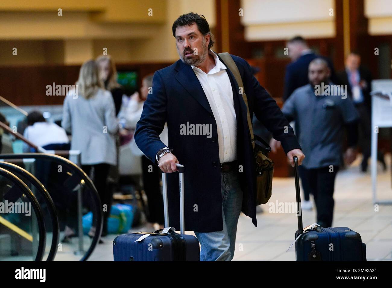 Rep.-elect Morgan Luttrell, R-Texas, arrives for New Member Orientation ...