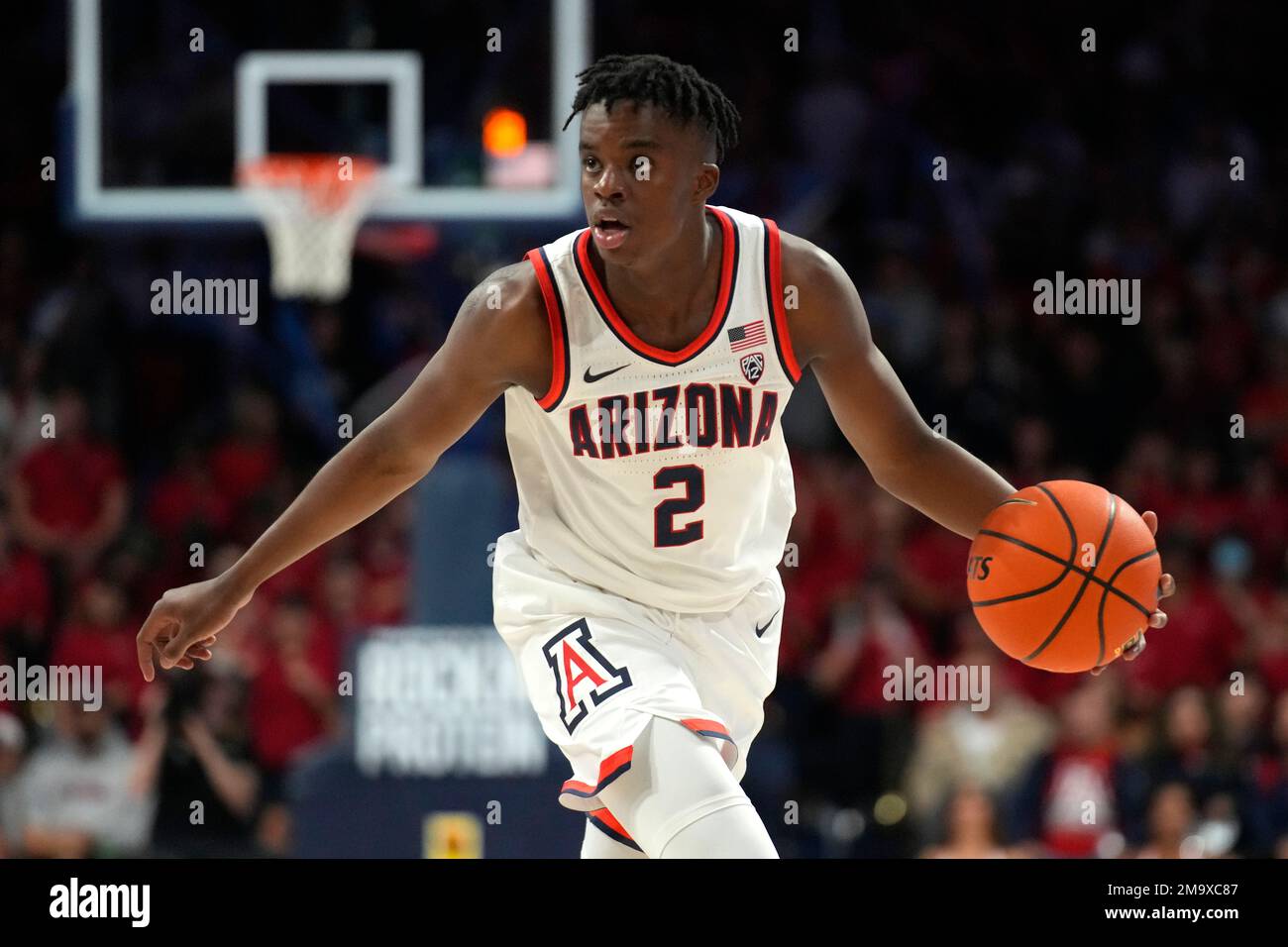 Arizona guard Adama Bal (2) during the first half of an NCAA college ...