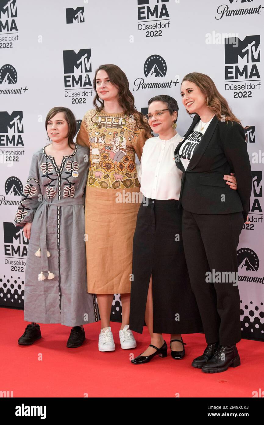 Choose Love founder Josie Naughton, from right, poses with Anfisa ...