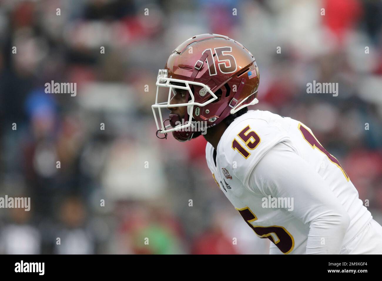 Arizona State defensive back Khoury Bethley lines up for a play during ...