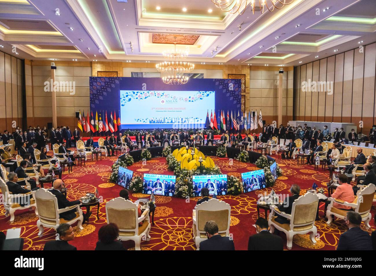 The leaders and representatives of the Association of Southeast Asian ...