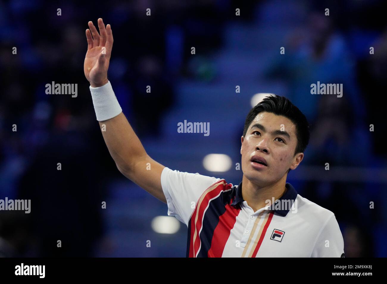 Winner United States' Brandon Nakashima celebrates after the final ...