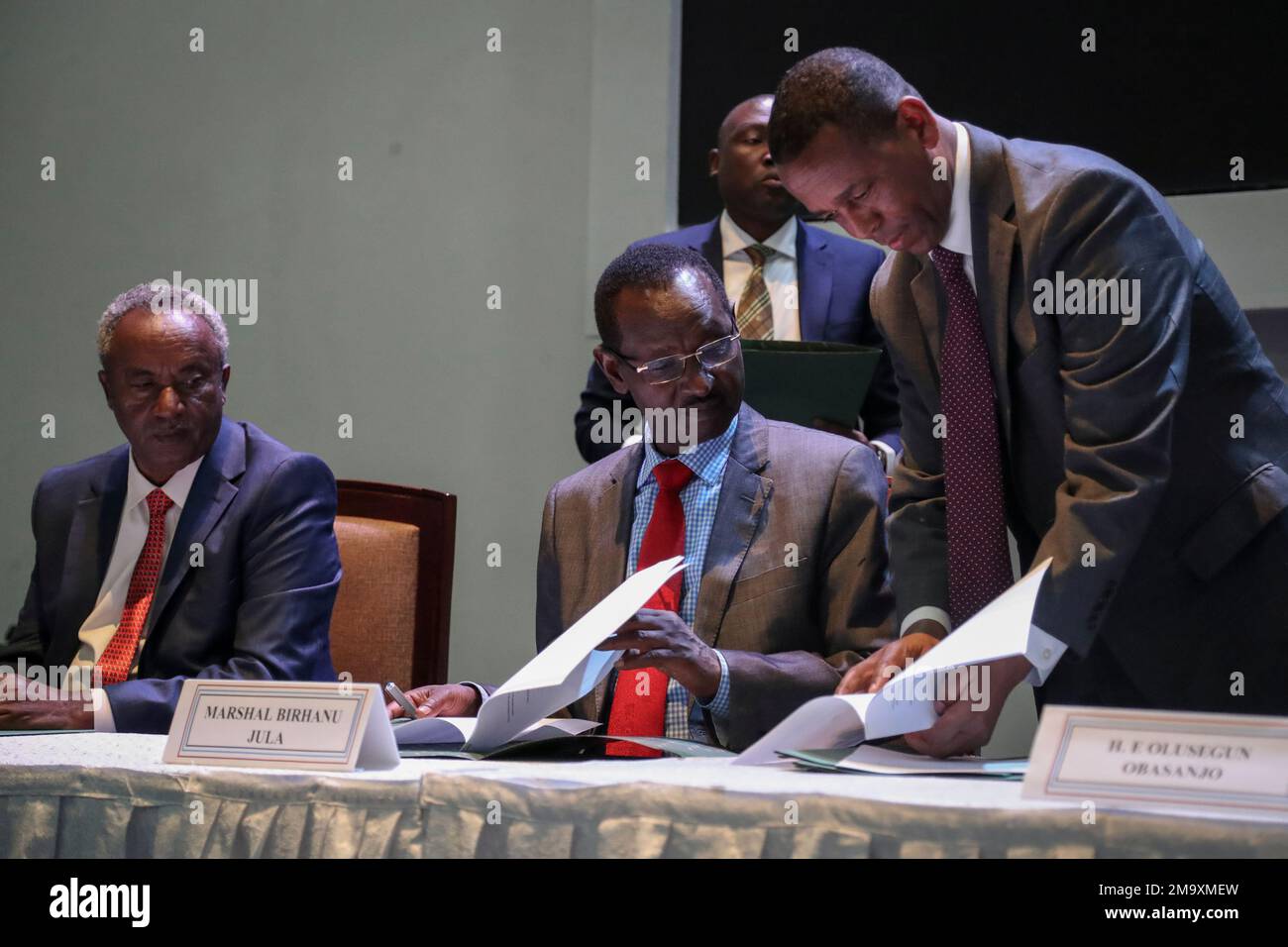 Ethiopia peace agreement 2022 hi-res stock photography and images - Alamy