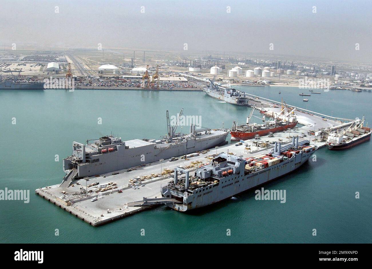 Two Military Sealift Command (MSC) Bob Hope Class Large, Medium-speed ...