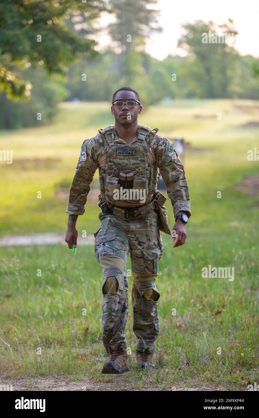 U.S. Army Sgt. Sidney Perry, assigned to 55th Signal Company (Combat ...