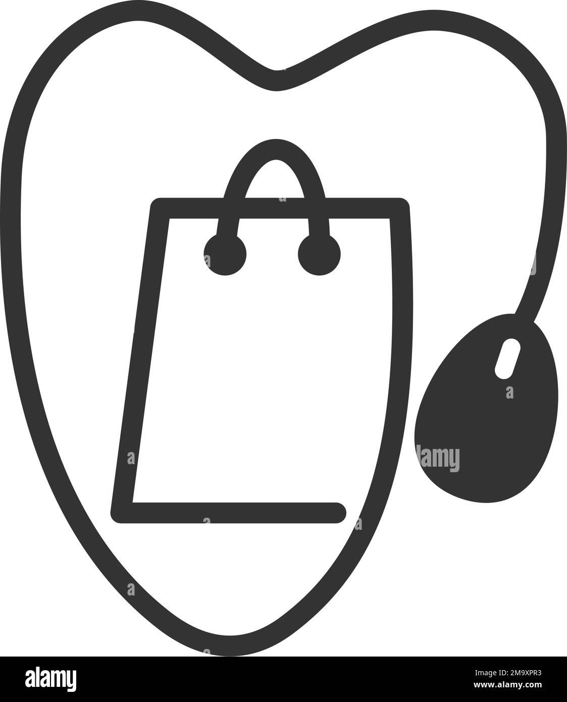 Online Shop logo design template Icon Brand Identity.Isolated and flat ...