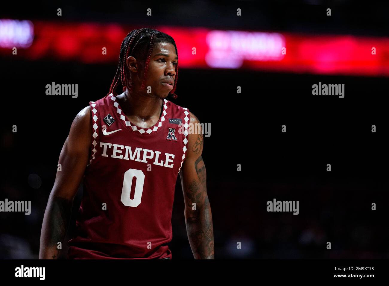 Temple's Khalif Battle plays during an NCAA college basketball game ...