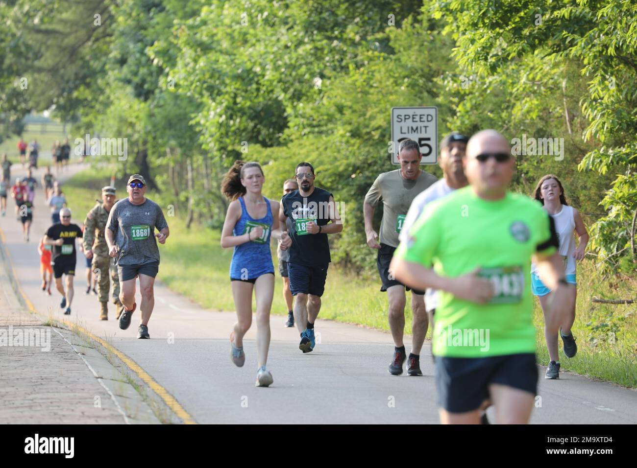 RALEIGH, N.C - The North Carolina National Guard hosts over 100 runners ...