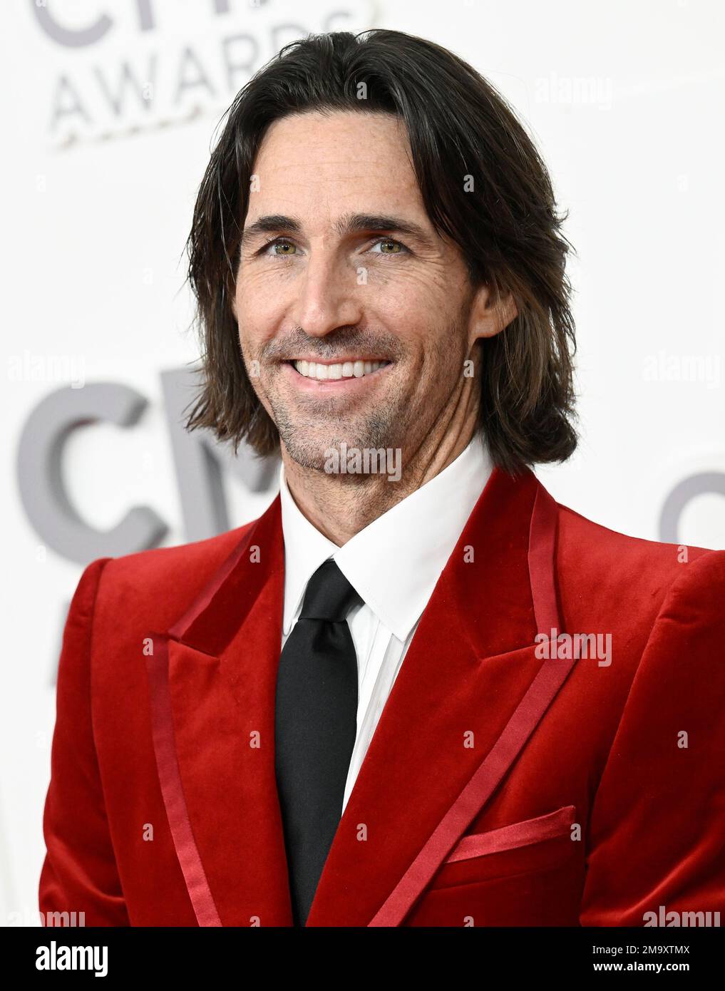 Jake Owen arrives at the 56th Annual CMA Awards on Wednesday, Nov. 9 ...