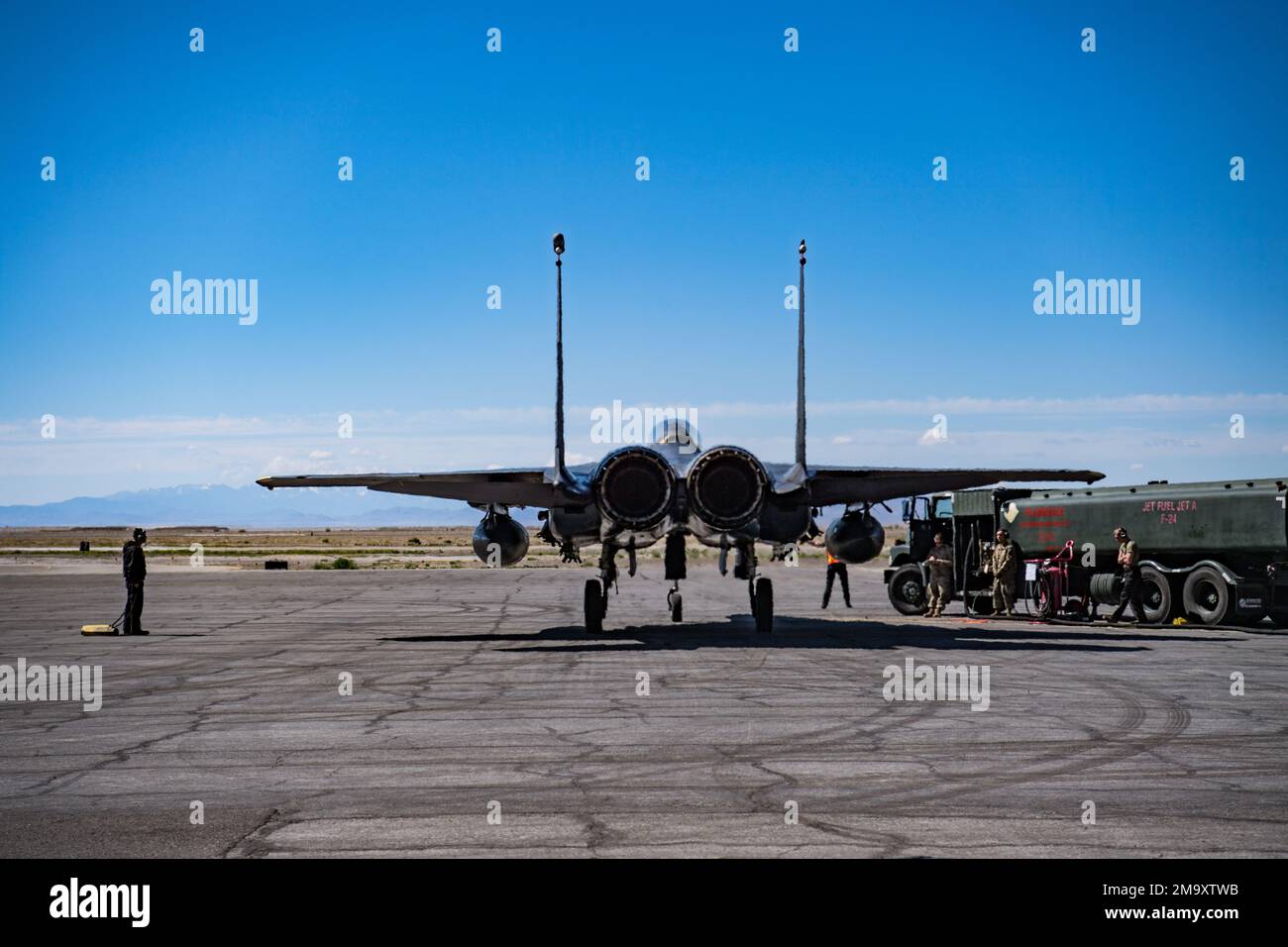 Airmen from the 366th Fighter Wing, Mountain Home Air Force Base, Idaho ...