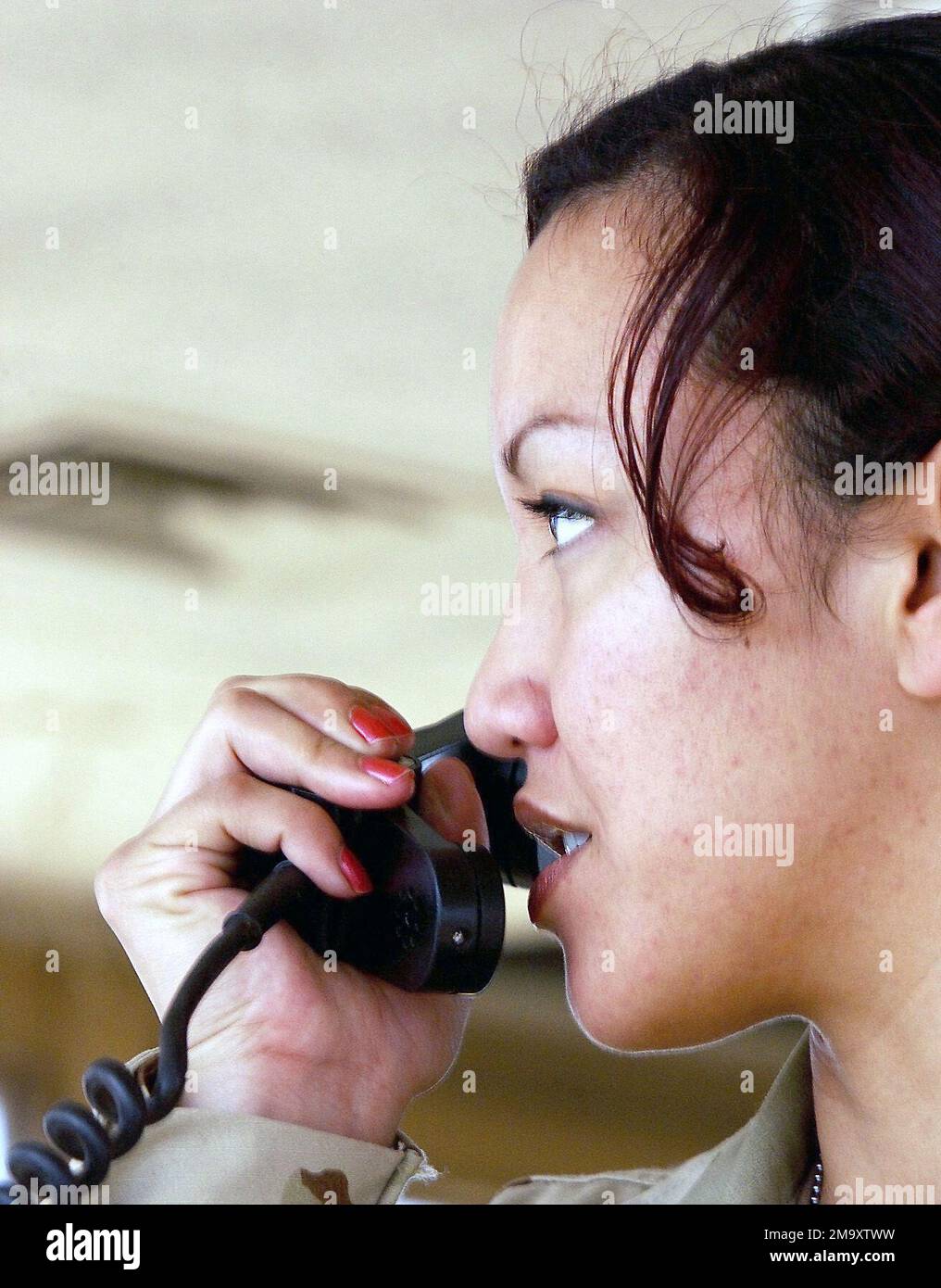 US Air Force (USAF) STAFF Sergeant (SSGT) Julianna Butler, Air Traffic ...