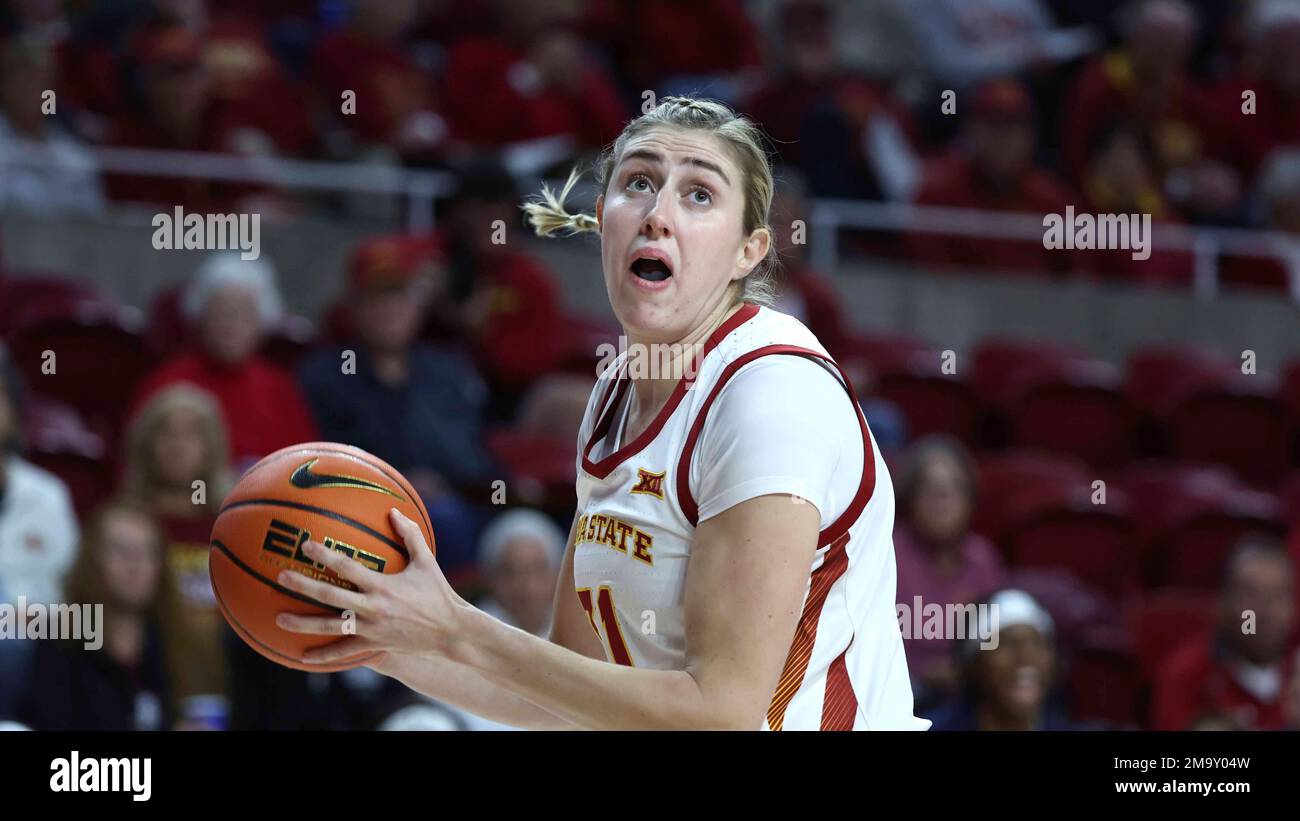 Iowa State's Morgan Kane during an NCAA basketball game against ...