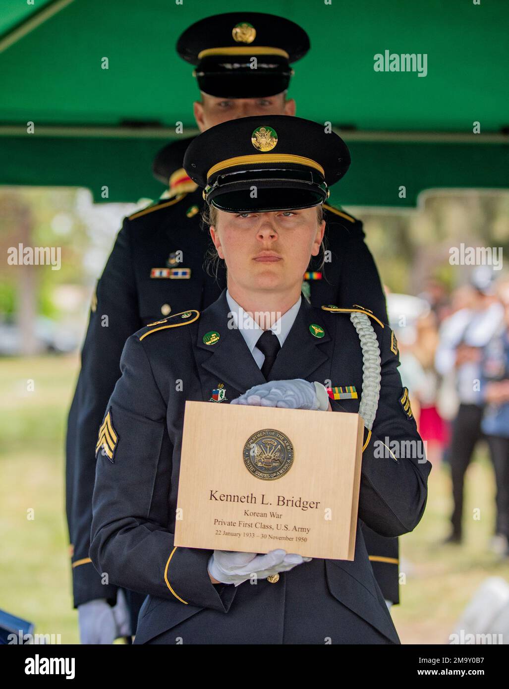 After 72 years, Pfc. Kenneth LeRoy Bridger was finally laid to rest and ...