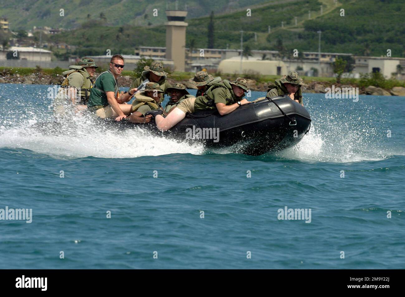 US Marine Corps (USMC) personnel from the 1ST Battalion, 3rd Marine ...