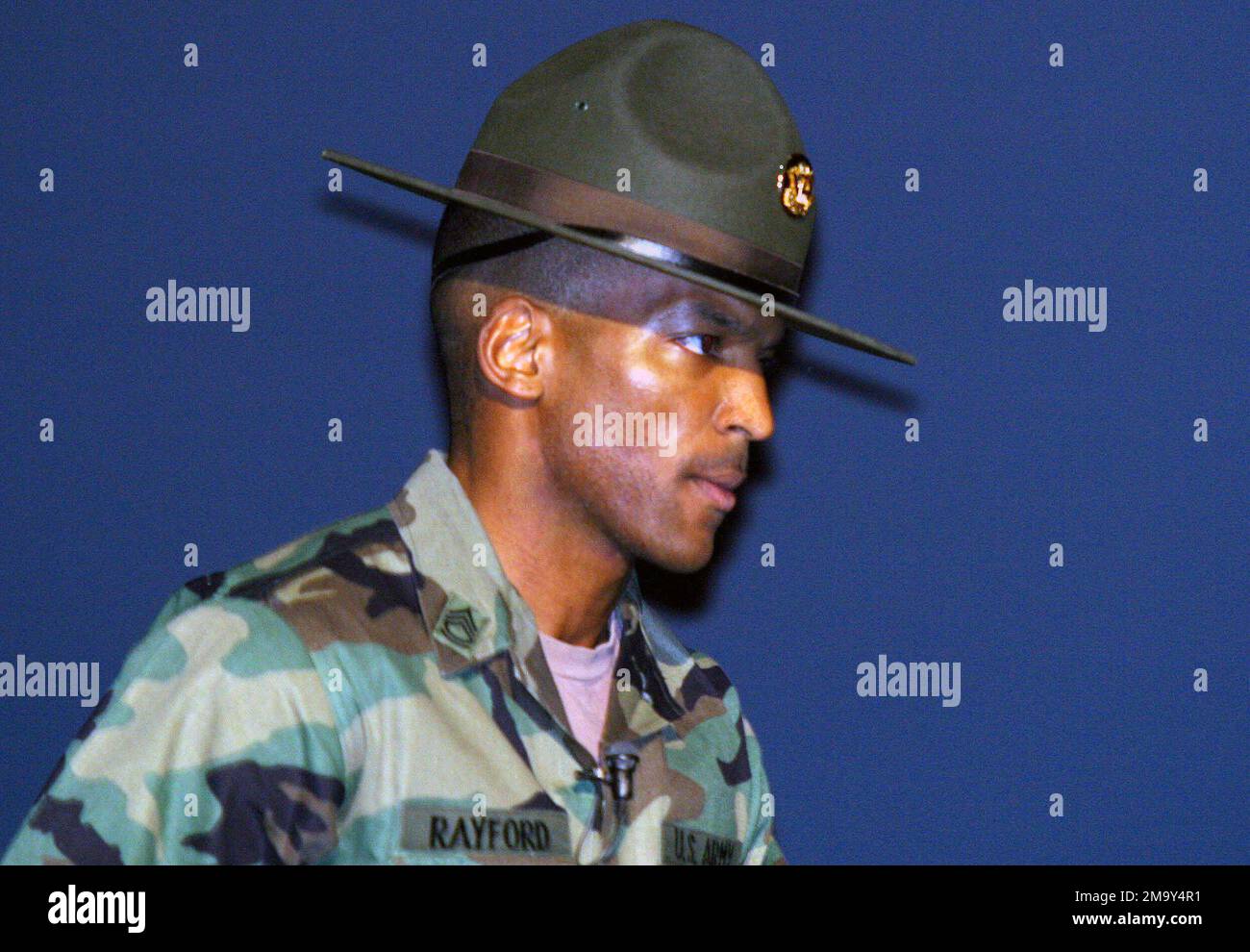 Drill sergeant rayford hi-res stock photography and images - Alamy