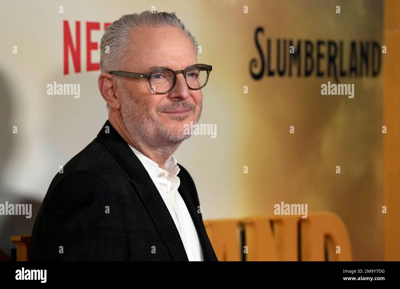 Director Francis Lawrence poses at the premiere of the Netflix film ...