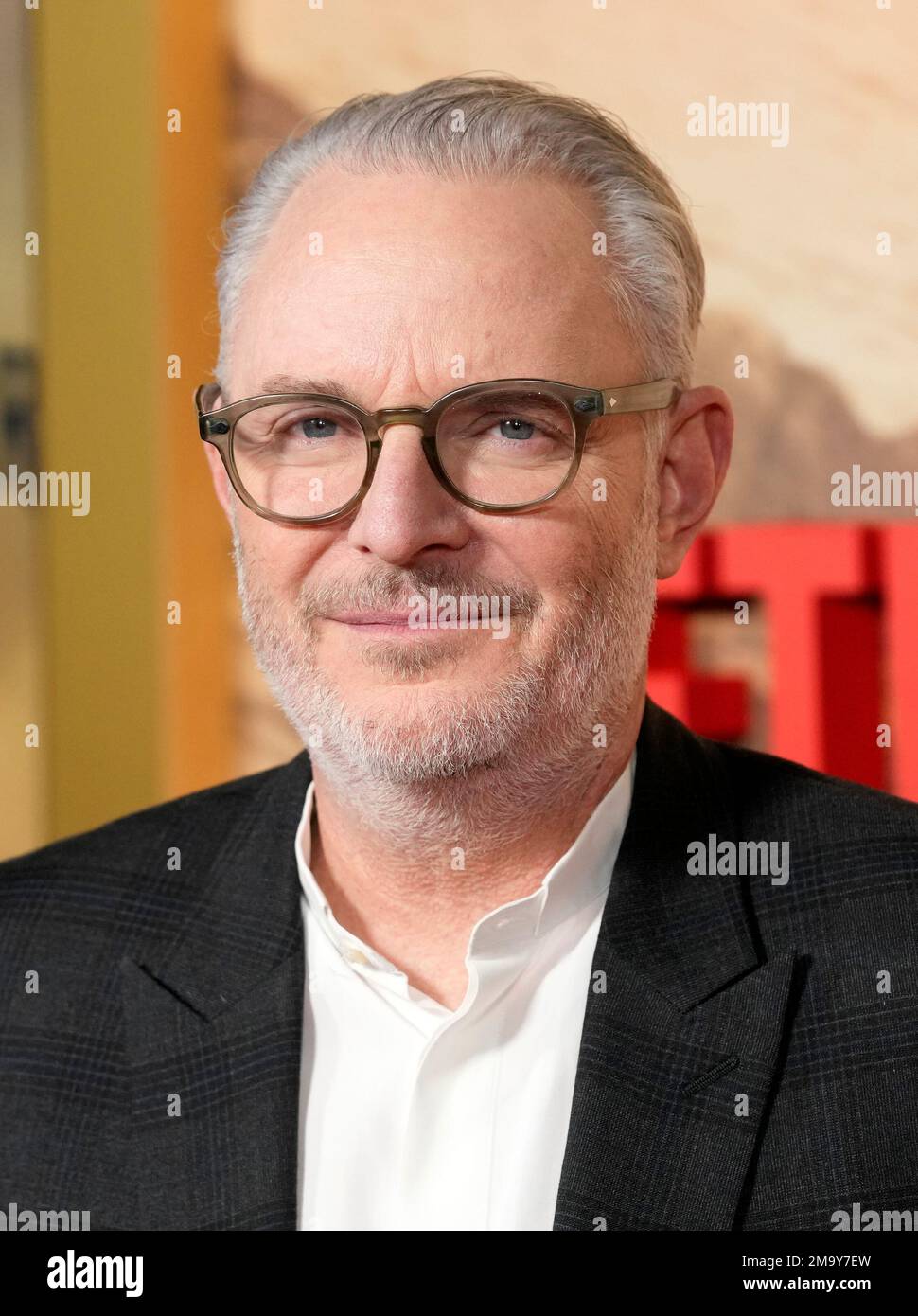Director Francis Lawrence poses at the premiere of the Netflix film ...